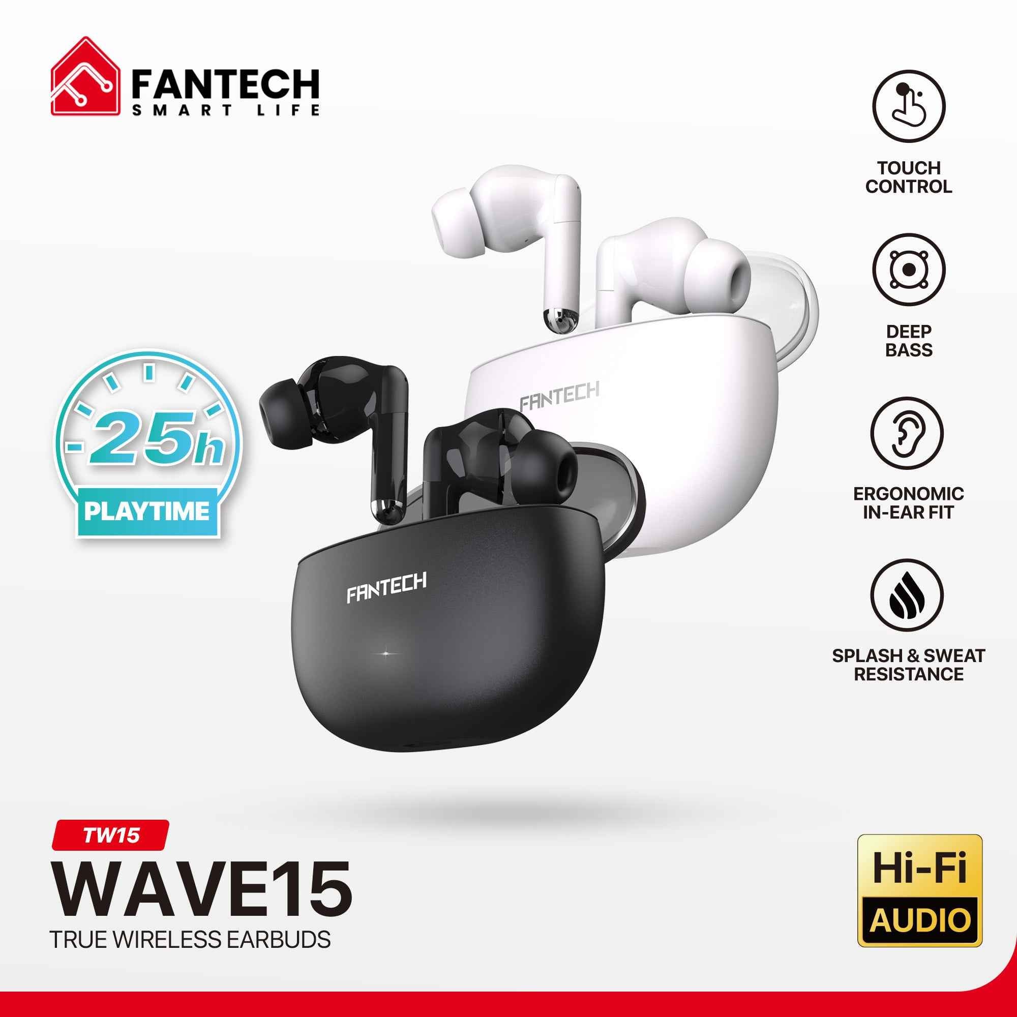 Fantech TWS Wave TW15 - Fantech Indonesia