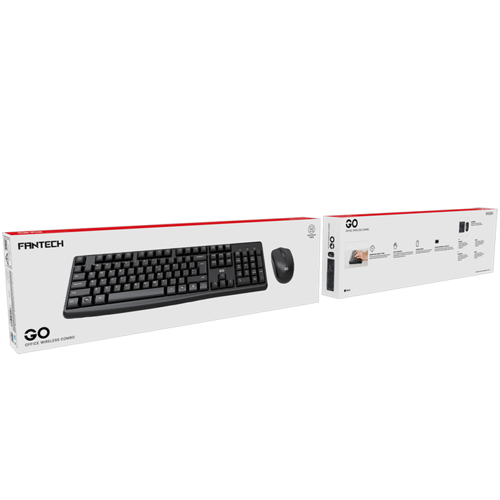 Keyboard Mouse Nirkabel Combo GO SERIES WK894 - Fantech – Fantech Indonesia