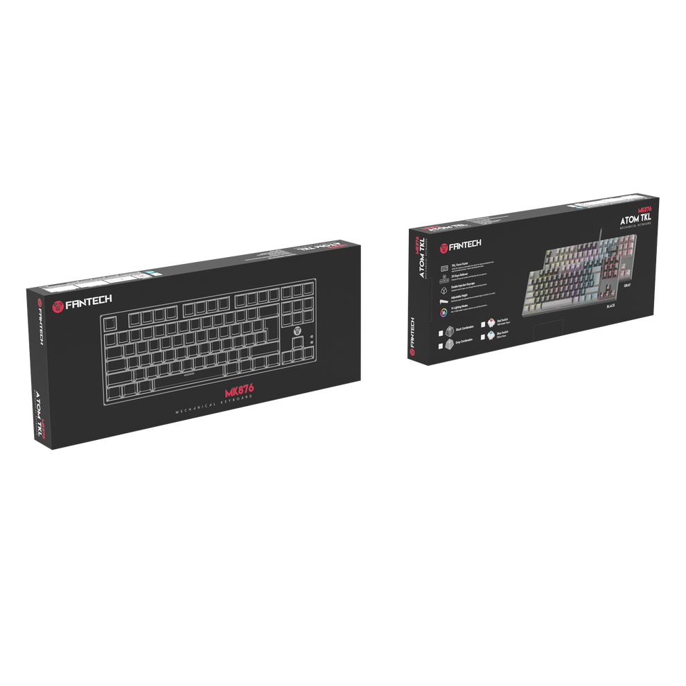 Keyboard Mekanik TKL Gaming ATOM MK876 RGB-Fantech – Fantech Indonesia