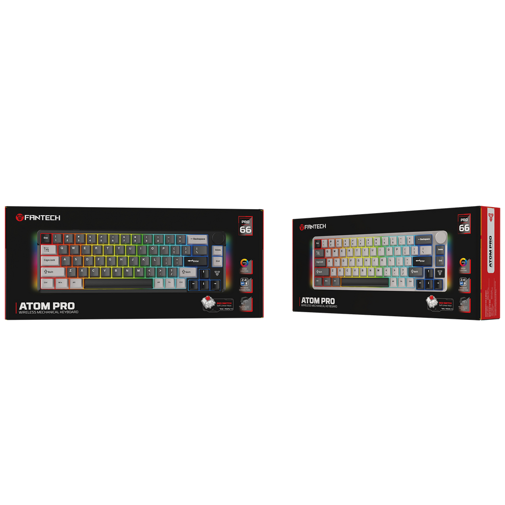 Keyboard Mekanik Nirkabel Gaming Cherry Profile ATOM PRO66 - Fantech ...