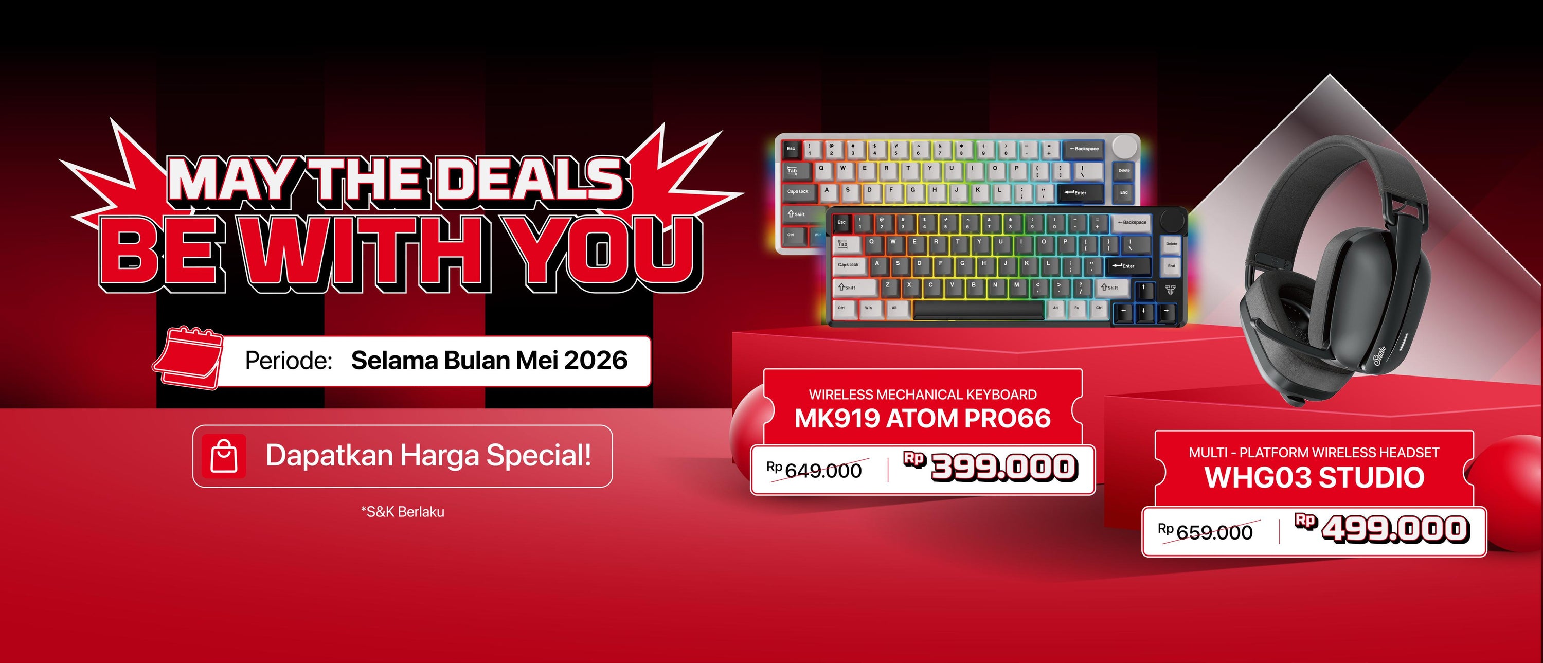 Fantech Official | Produk Gaming Terbaik & Berkualitas – Fantech Indonesia
