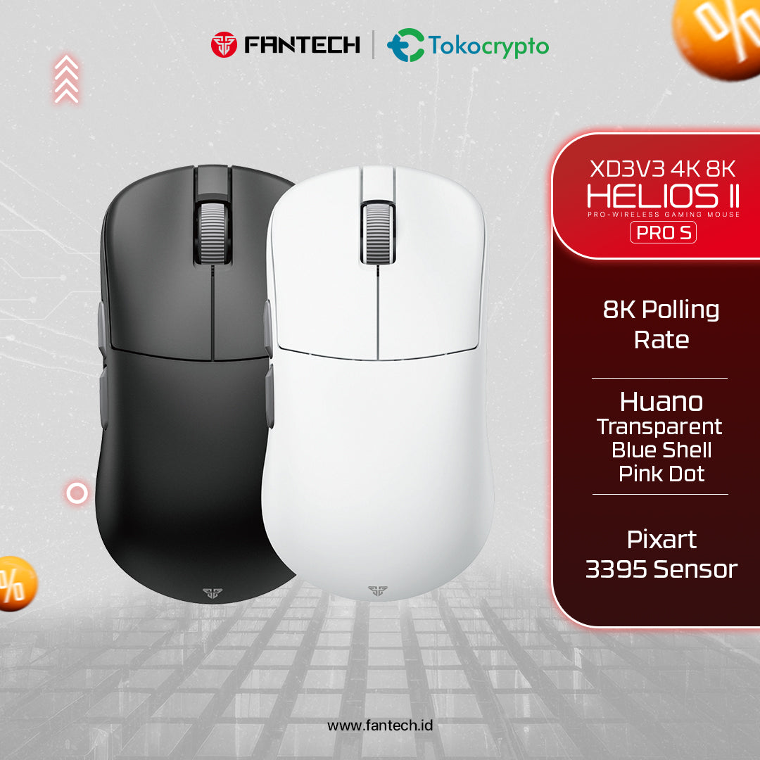 Mouse Gaming Wireless Terbaik & Termurah Juli 2025 - Fantech Official ...