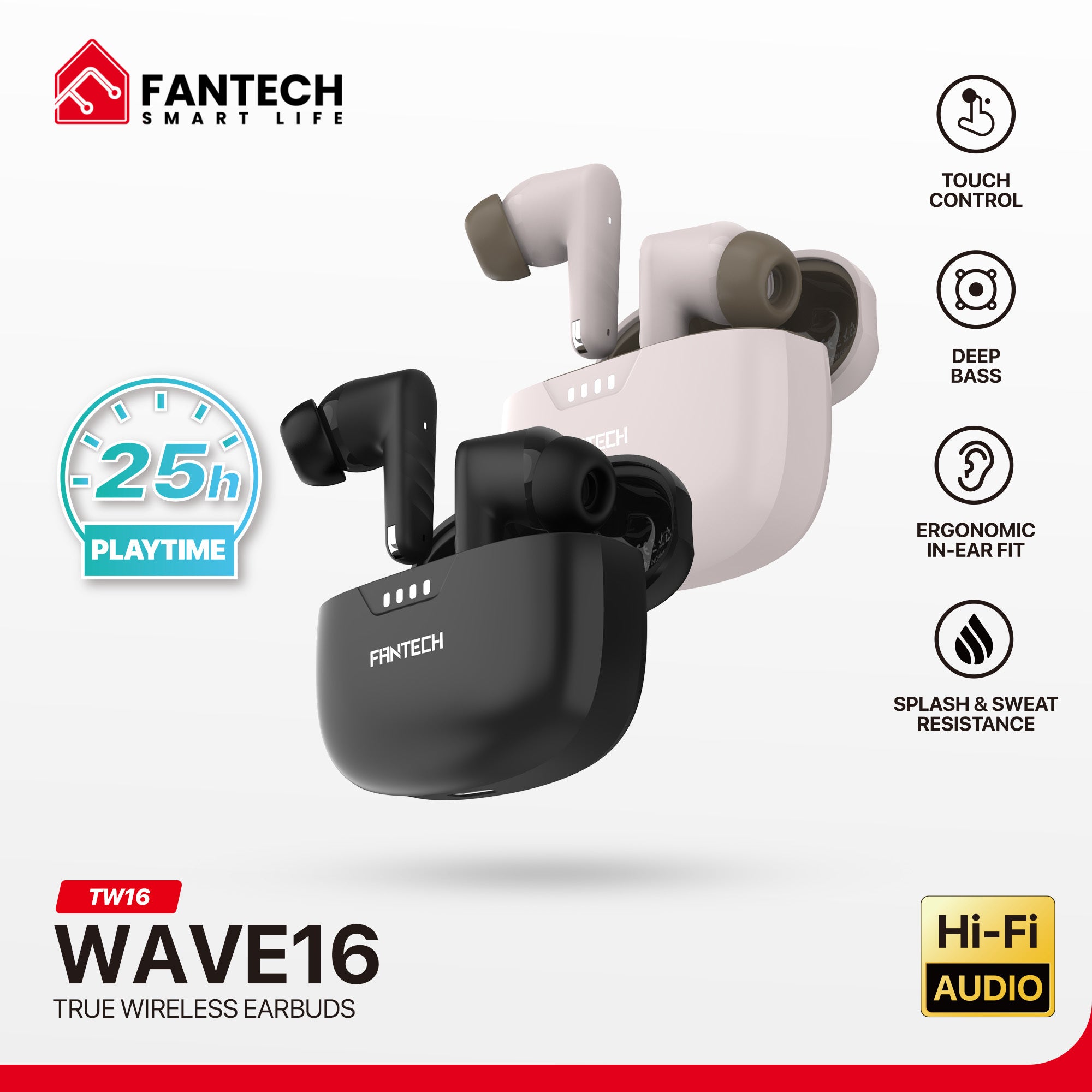 Fantech TWS Wave TW16 - Fantech Indonesia