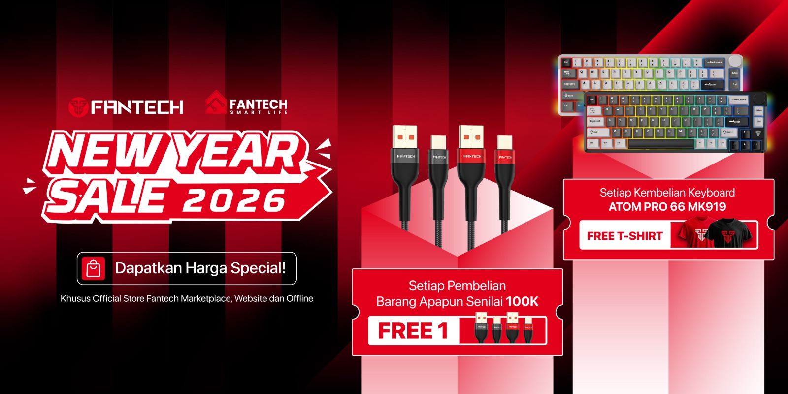 Fantech Official | Produk Gaming Terbaik & Berkualitas – Fantech Indonesia