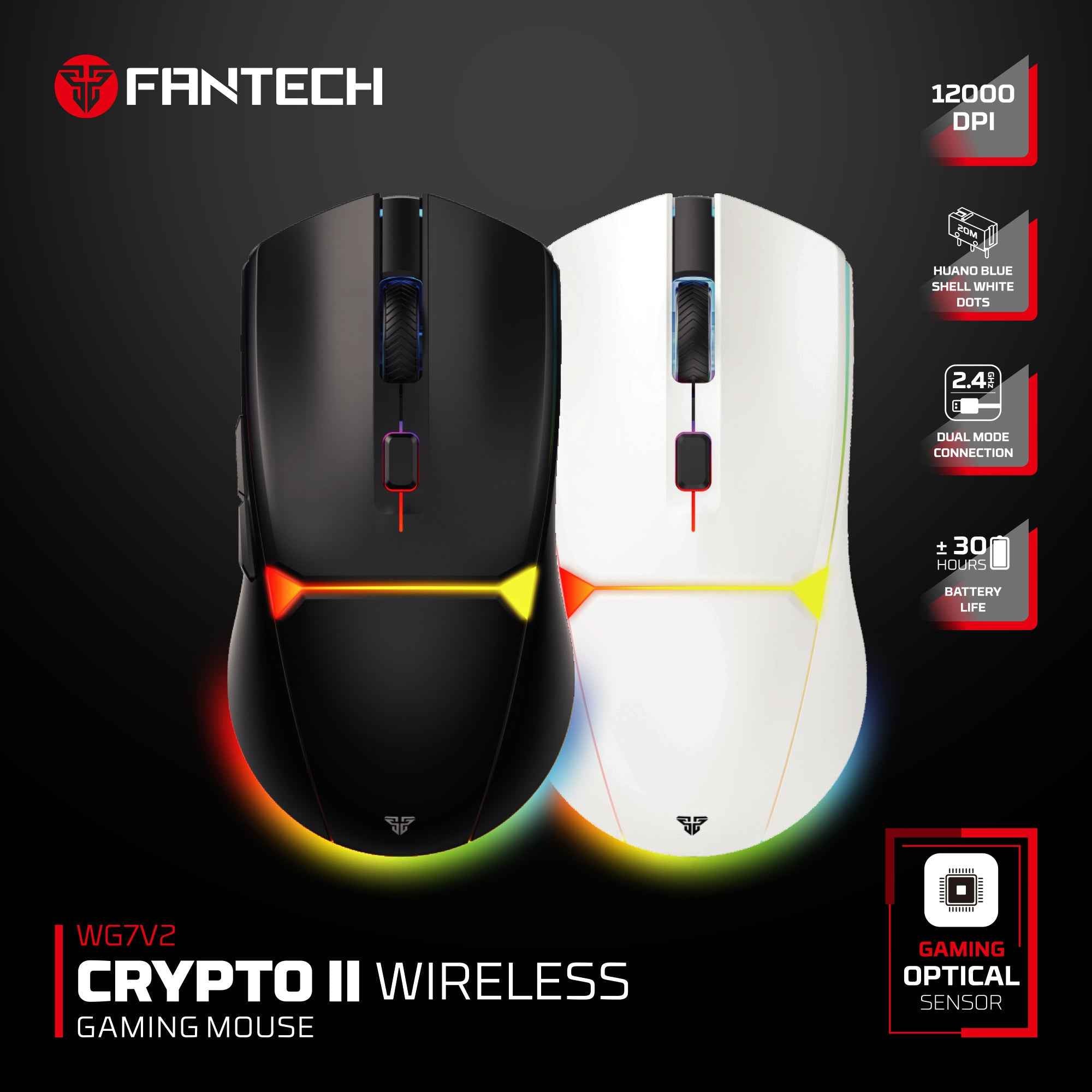 Fantech CRYPTO Gen II WG7V2 - Fantech Indonesia