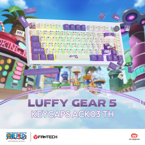 FANTECH X ONEPIECE EXCLUSIVE COLLABORATION KEYCAPS ACK03 - Fantech ...